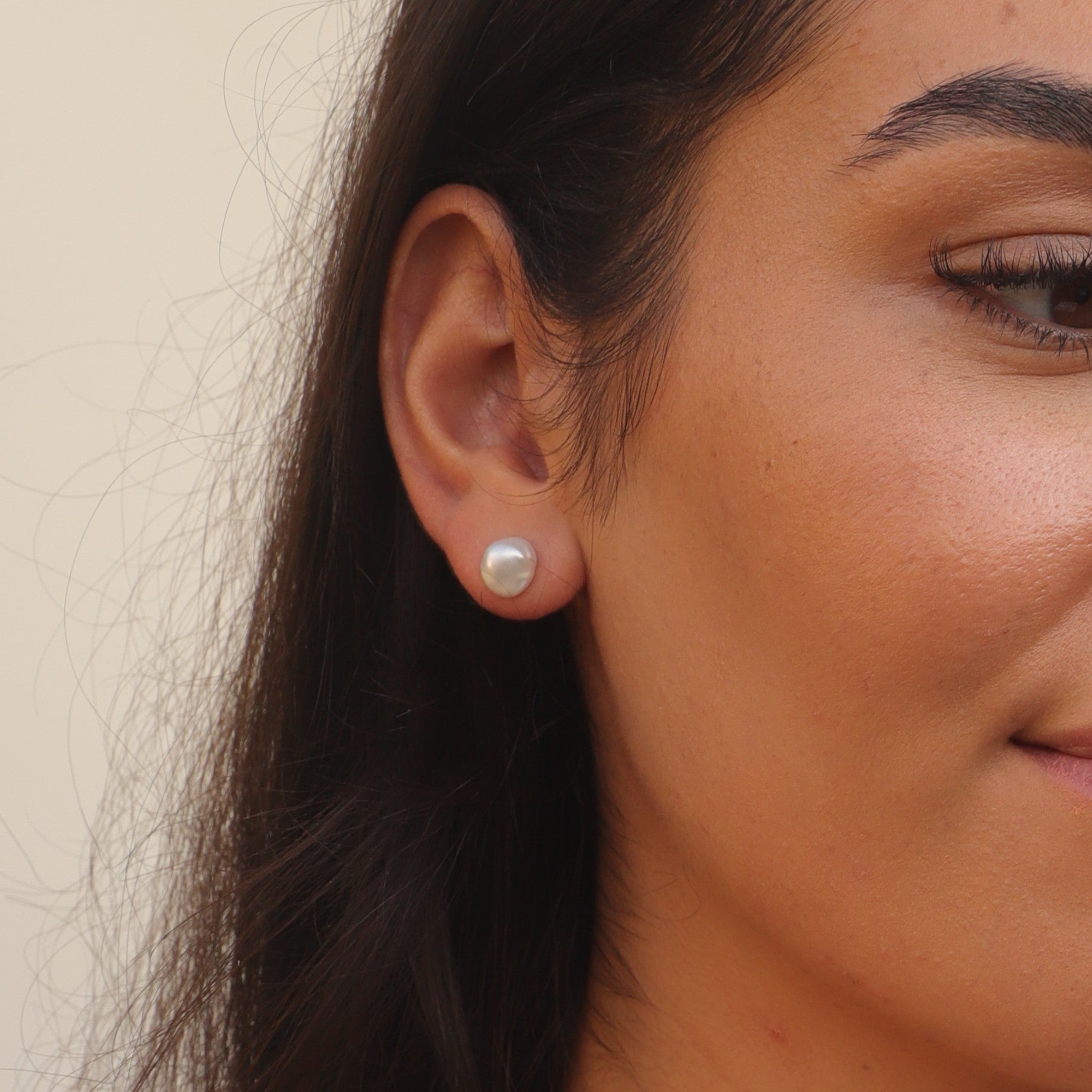 Small Pearl Earrings | Made in the UK | Kiri & Belle
